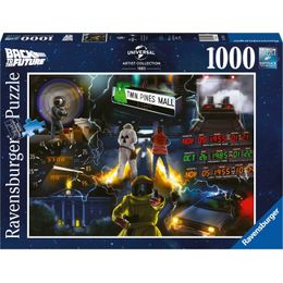 Ravensburger Puzzle Back to the Future, 1000 Puzzleteile, Made in Germany; FSC® - schützt Wald - weltweit, bunt