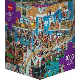 Heye Puzzle Chaotic Casino / Oesterle, 1000 Puzzleteile, Made in Europe, bunt