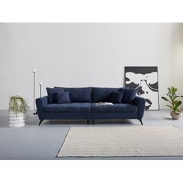 Inosign Big-Sofa Lörby, Belastbarkeit bis 140kg pro Sitzplatz, auch mit Aqua clean-Bezug, blau