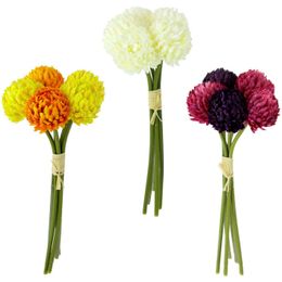 I.GE.A. Blumenstrauß Chrysanthemen, Kunstblumen, bunt