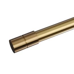 Gardinenstangen-Endstück Zylinder - Inox, Liedeco, Gardinen, 20 mm, goldfarben