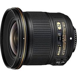 Nikon AF-S NIKKOR 20mm 1:1,8G ED (inkl. HB-72 und CL-1015) Festbrennweiteobjektiv, (HB-72 und CL-1015), schwarz