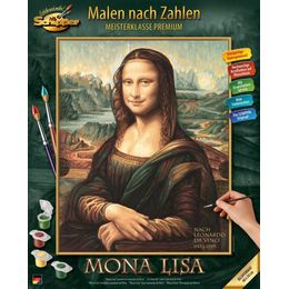 Schipper Malen nach Zahlen Meisterklasse Premium - Mona Lisa, Made in Germany, bunt