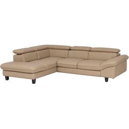 Home Affaire Ecksofa Pilot L-Form, braun