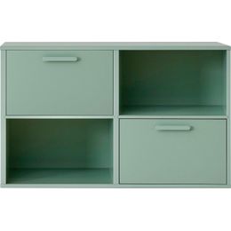 Hammel Furniture Regal Keep by Hammel, mit 2 Türen, Breite 88,6 cm, flexible Möbelserie, grün