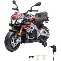 Jamara Elektro-Kindermotorrad Ride-on Aprilia Tuono V4 1100RR, Belastbarkeit 25 kg, bunt|schwarz