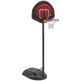 50NRTH Basketballkorb Alabama, höhenverstellbar schwarz/rot, rot|schwarz