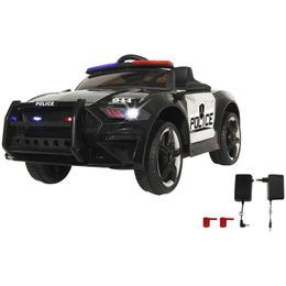 Jamara Elektro-Kinderauto US Police Car, Belastbarkeit 25 kg, schwarz