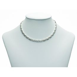 Adelia´s Adelia´s Silberkette 925 Silber S Panzer Halskette 50 cm Ø 4,6 mm, Silberschmuck für Damen, silberfarben