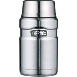 Thermos Thermobehälter Stainless King, Edelstahl, (1-tlg), 710 ml, grau