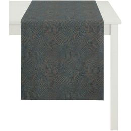 Apelt Tischläufer 1102 Loft Style, Jacquard (1-tlg), blau