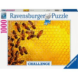 Ravensburger Puzzle Bienen, 1000 Puzzleteile, Made in Germany; FSC® - schützt Wald - weltweit, bunt