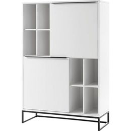 MCA furniture Highboard Lille, Breite ca. 100 cm, weiß