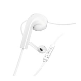 Hama Kopfhörer "Advance", Earbuds, Mikrofon, Flachbandkabel in Ear In-Ear-Kopfhörer, weiß