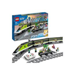 Lego® Konstruktionsspielsteine Personen-Schnellzug (60337), Lego® City, (764 St), bunt
