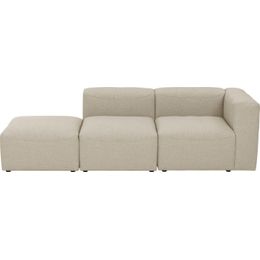 Max Winzer® 2-Sitzer Lena, Spar-Set 3 Teile, Sofa-Set 06 aus 3 Sitz-Elementen, individuell kombinierbar, beige