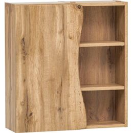 HELD MÖBEL HELD MÖBEL Hängeschrank Stubach Tür mit Baumkante, beige