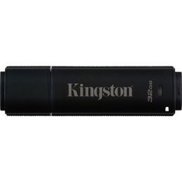 Kingston DT4000G2 32GB USB-Stick (USB 3.0, Lesegeschwindigkeit 250 MB/s), schwarz