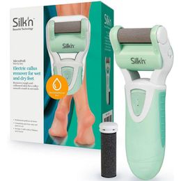 Silk'n Silk'n Elektrischer Hornhautentferner Silk'n Micro Pedi, Wet&Dry, grün|weiß
