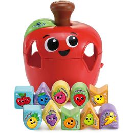 Vtech® Steckspielzeug Vtech Baby, Sortierspaß-Apfel, zum Teil aus recycelten Material, rot