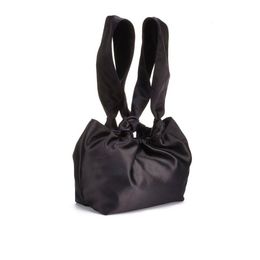 Lascana Umhängetasche, aus Satin in modischen Knallfarben, Handtasche, Abendtasche, Party, schwarz