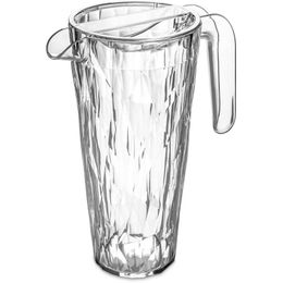 Koziol Kanne CLUB PITCHER, 1,5 l, spülmaschinenegeeignet, unzerbrechlich, 100% recycelbar, weiß