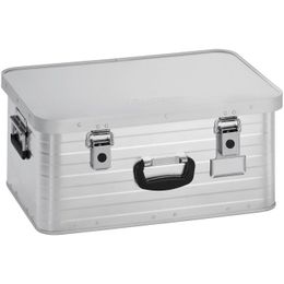 Enders® Aufbewahrungsbox Toronto M, Aluminium, BxTxH: 58,5x38,5x26,5 cm, 47 Liter, silberfarben