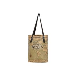 DOGO Umhängetasche Mappa Mundi Fantastic Beasts, Vegan, bunt