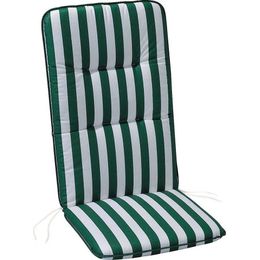Best Sesselauflage, grün|weiß