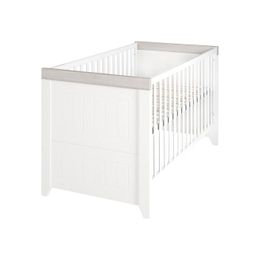 Roba® Babybett Wilma, Made in Europe, weiß