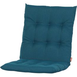 siena GARDEN Sesselauflage ATRIA, 100 cm, Dessin Uni, 100% recyceltem Polyester, in verschiedenen Farben, blau