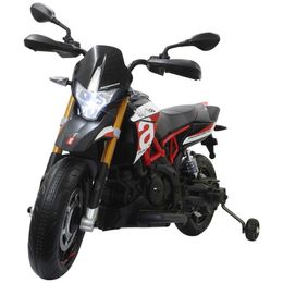 Jamara Elektro-Kindermotorrad Ride-on Aprilia Dorsodoru 900, rot|schwarz