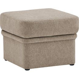 VILLA BECK Hocker Varese (1 St), inklusive aufklappbarer Sitzfläche, in Sitzhöhe 49 cm, beige