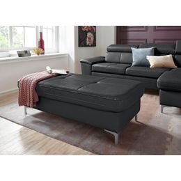 exxpo - sofa fashion Hocker Azzano, schwarz