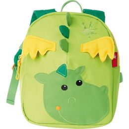 Sigikid Kinderrucksack Drache, grün