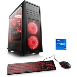 CSL HydroX V27311 Gaming-PC (Intel® Core i7 12700F, GeForce RTX 3060, 32 GB RAM, 2000 GB HDD, 1000 GB SSD, Wasserkühlung), schwarz