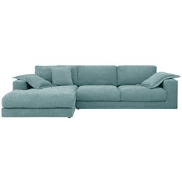 3C Candy Ecksofa Asbury, mit abnehmbarer Husse, blau