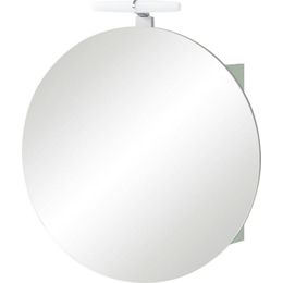 Schildmeyer Spiegelschrank Bjarne Breite 65 cm, mit LED Beleuchtung, grün