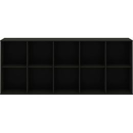 Hammel Furniture Sideboard Mistral Kubus 117, hängend/stehend montierbar (1 St), Verstellbar Einlegeböden, B: 169 cm, anpassungsbar Designmöbel, schwarz