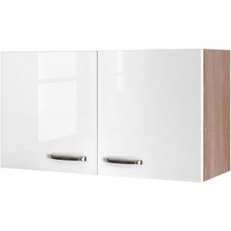 Flex-Well Hängeschrank Florenz (B x H x T) 100 x 54,8 x 32 cm, weiß