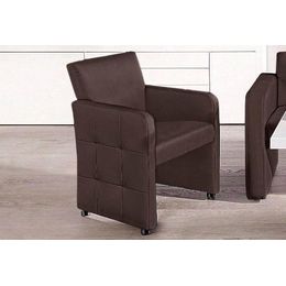 exxpo - sofa fashion Sessel Barista, Breite 61 cm, braun