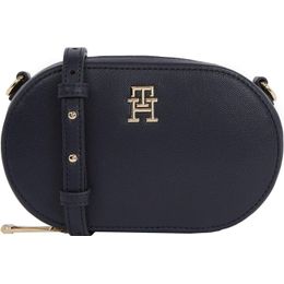 Tommy Hilfiger Mini Bag TH TIMELESS CAMERA BAG, Handtasche Damen Tasche Damen Schultertasche, blau