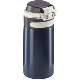 Leifheit Thermoflasche Flip, 350 ml, blau