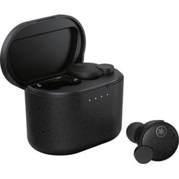 Yamaha TW-E7B In-Ear-Kopfhörer (Active Noise Cancelling (ANC), On-Ear-Erkennung, Sprachsteuerung, Google Assistant, Siri, Bluetooth), schwarz