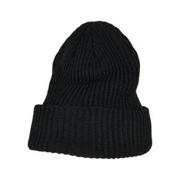 Flexfit Beanie Yupoong Beanies Rib Beanie (1-St), schwarz