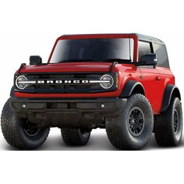 Maisto® Sammlerauto Ford Bronco '21, 2 doors Wildtrack, Maßstab 1:18, rot