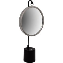 Kayoom Dekospiegel Tischspiegel Eleganca 225 (1-St), Standspiegel, schwarz|silberfarben