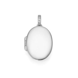 Giorgio Martello MILANO Medallionanhänger Medaillon oval, Silber 925, silberfarben