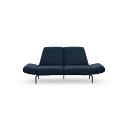 DOMO collection 2-Sitzer Avellino, mit Arm- und Rückenfunktion, blau