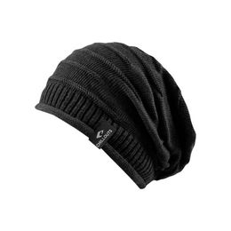 Chillouts Beanie Oversize-Style, grau